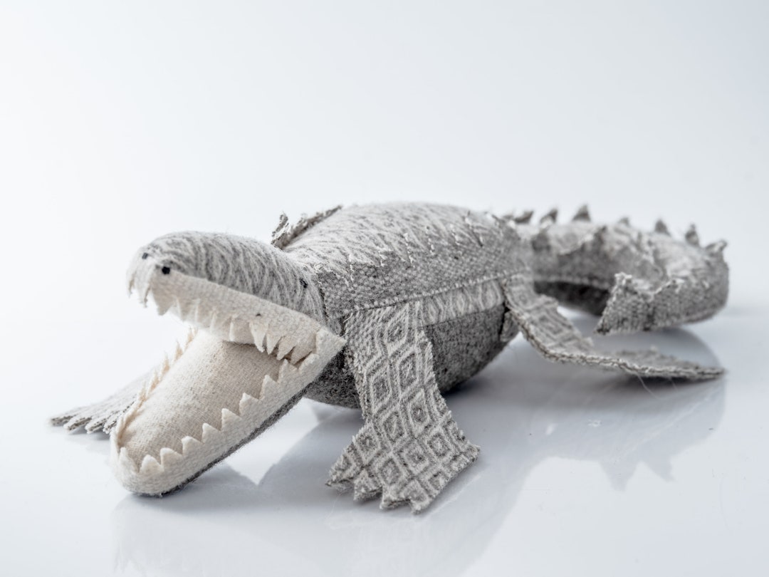Alligator - Handmade Stuffed Animal - Etsy