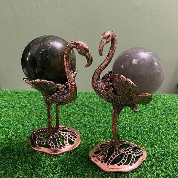 Flamingo Sphere Holder - Etsy