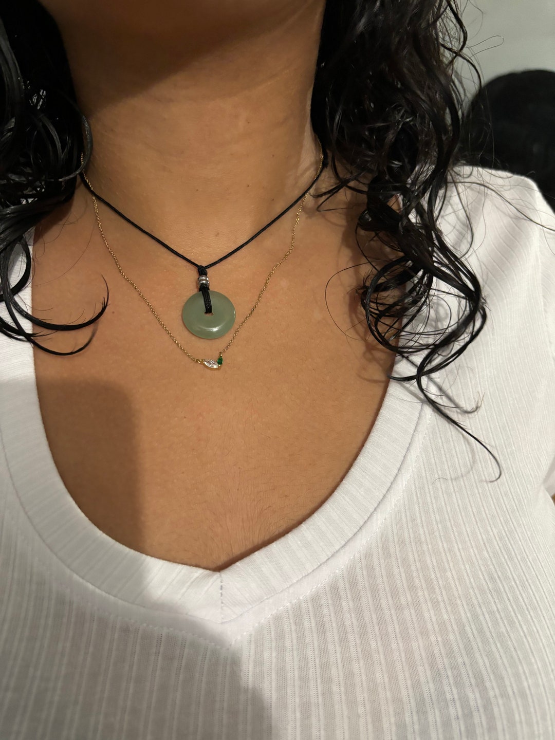 Crystal Donut Pendants - Etsy