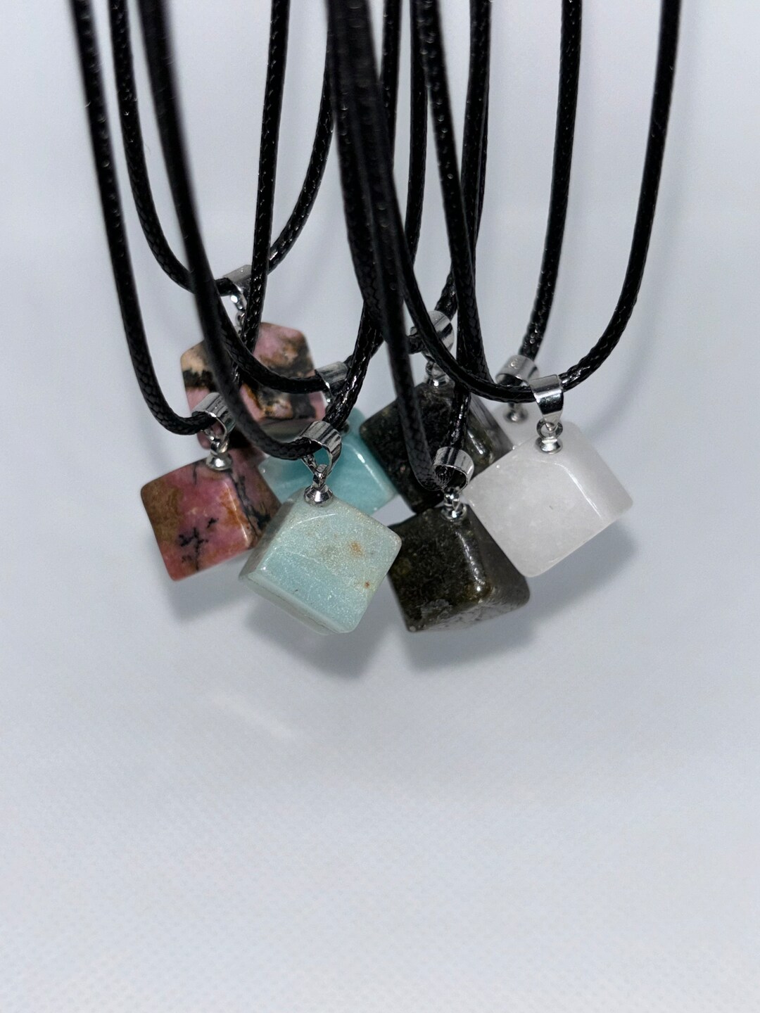 Mini Cube Pendants - Etsy