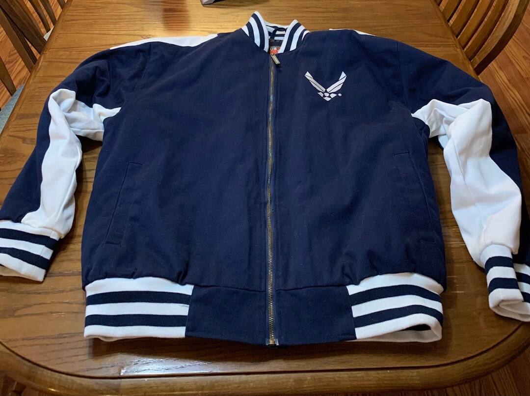 US Honor Assault Jacket Navy Blue and White US Air Force XL Free ...