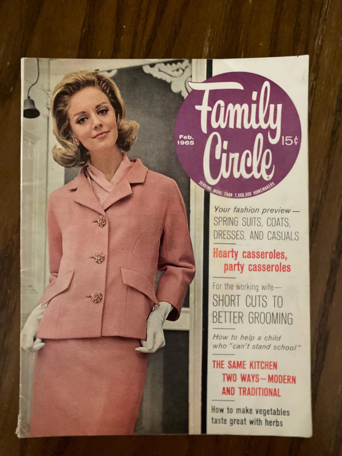 Vintage Magazine, Family Circle February 1965 - Etsy