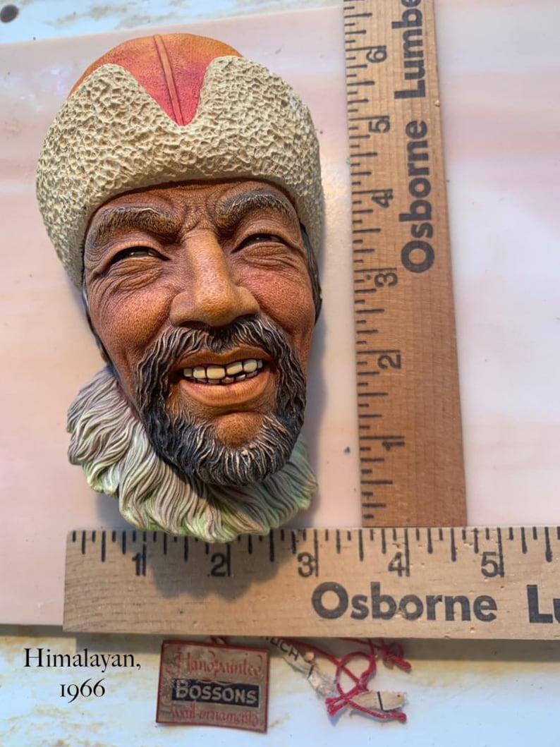 Collection of Bossons Heads: Around the World, Can Buy Individuals ...