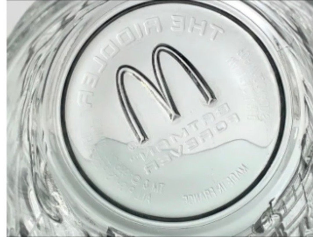 2 Batman Forever Mcdonald’s Two-face & the Riddler Clear Glass Mugs ...