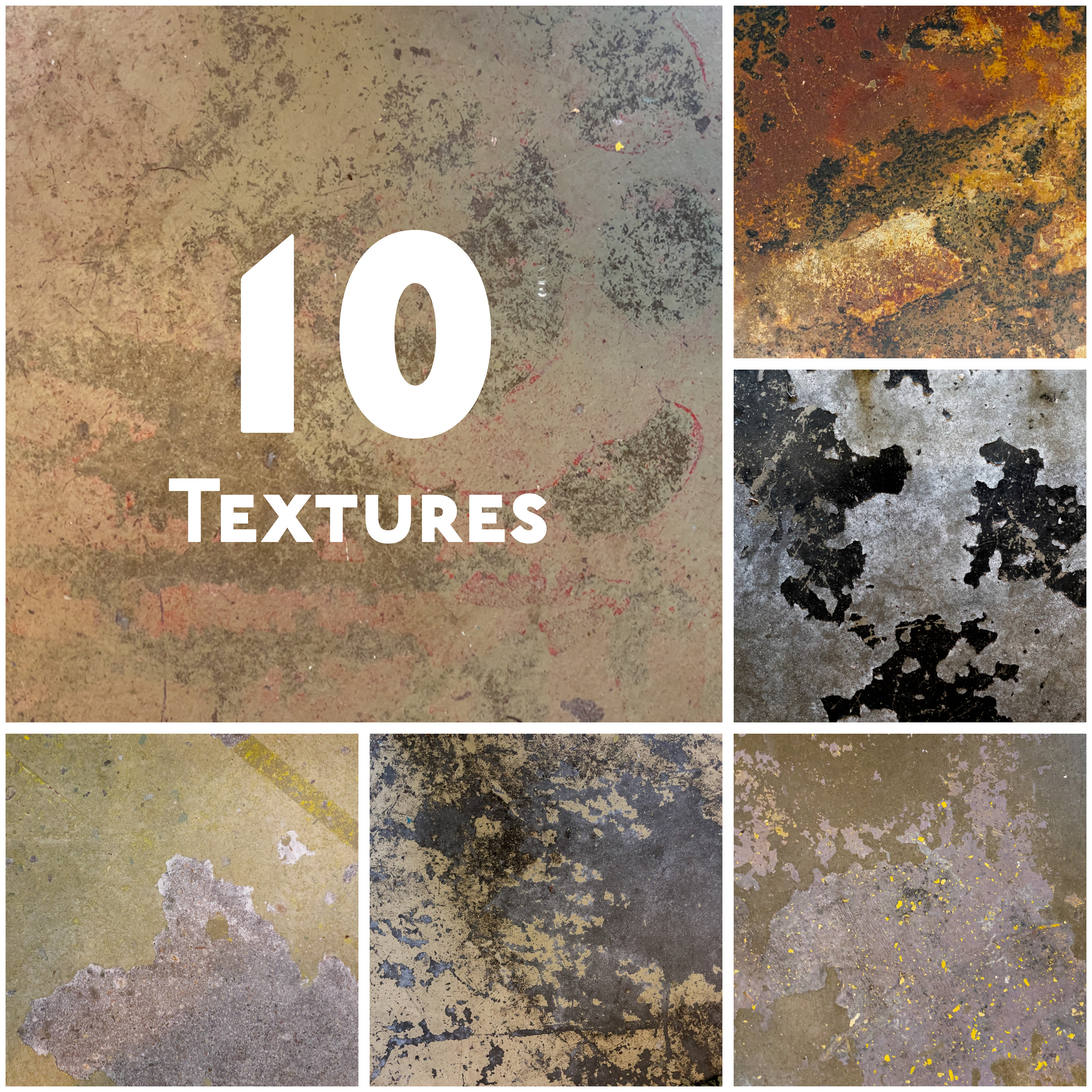 Painted Cement! A Collection of Printable Paper - Etsy
