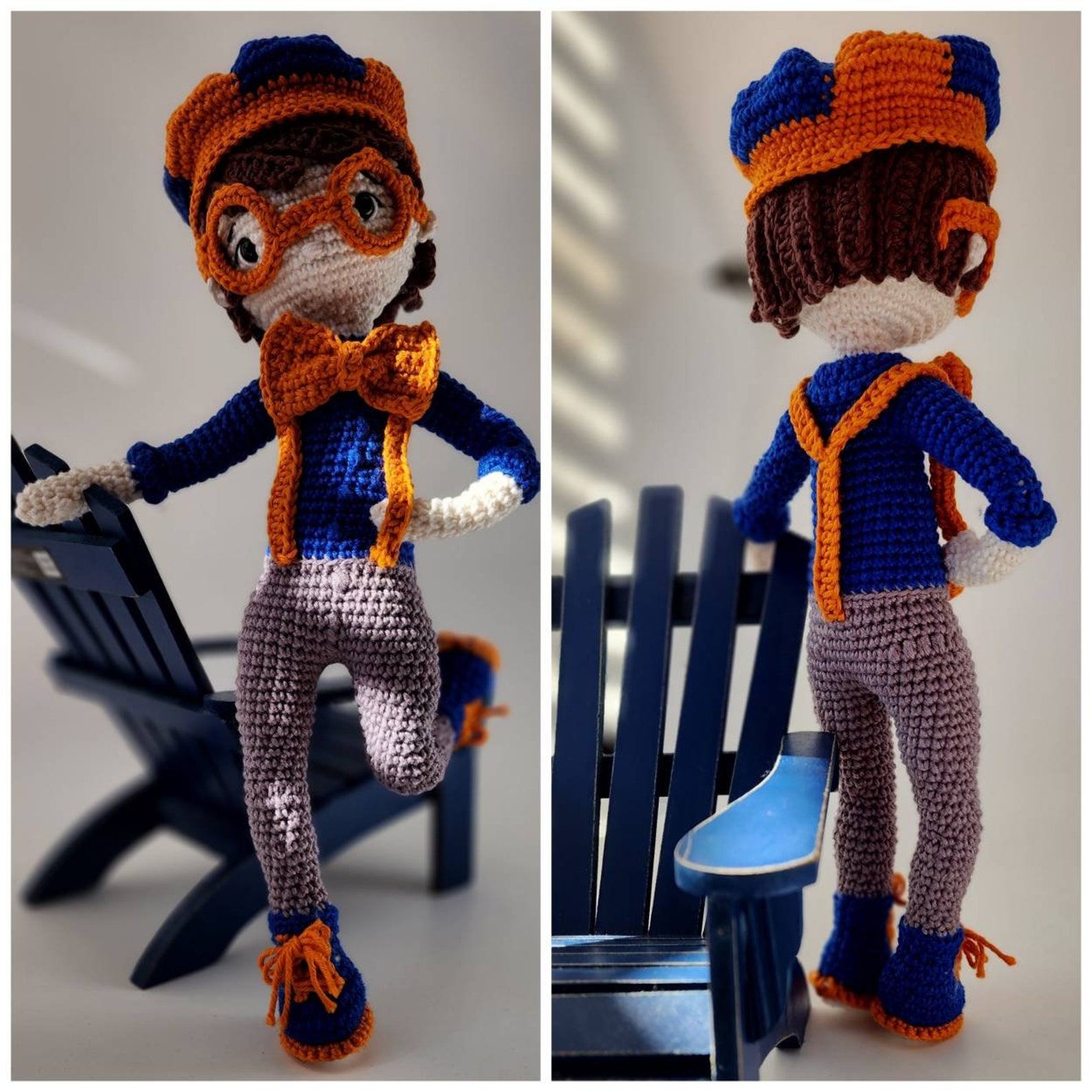 Blippi Made by Hand Crochet - Etsy