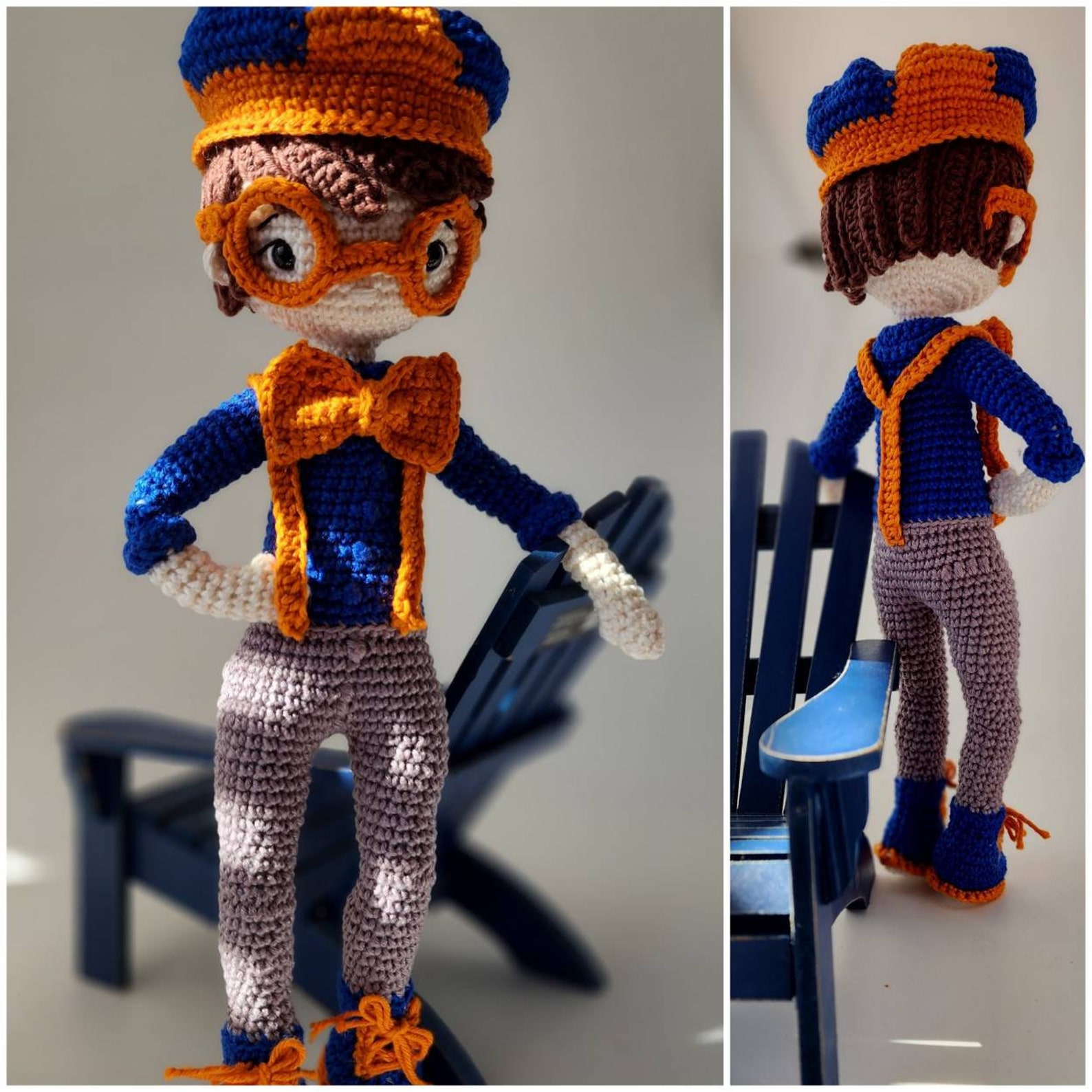 Blippi Made by Hand Crochet - Etsy