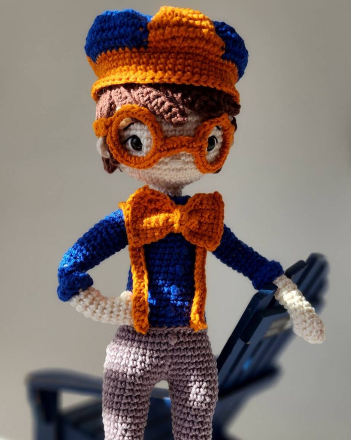 Blippi Made by Hand Crochet - Etsy
