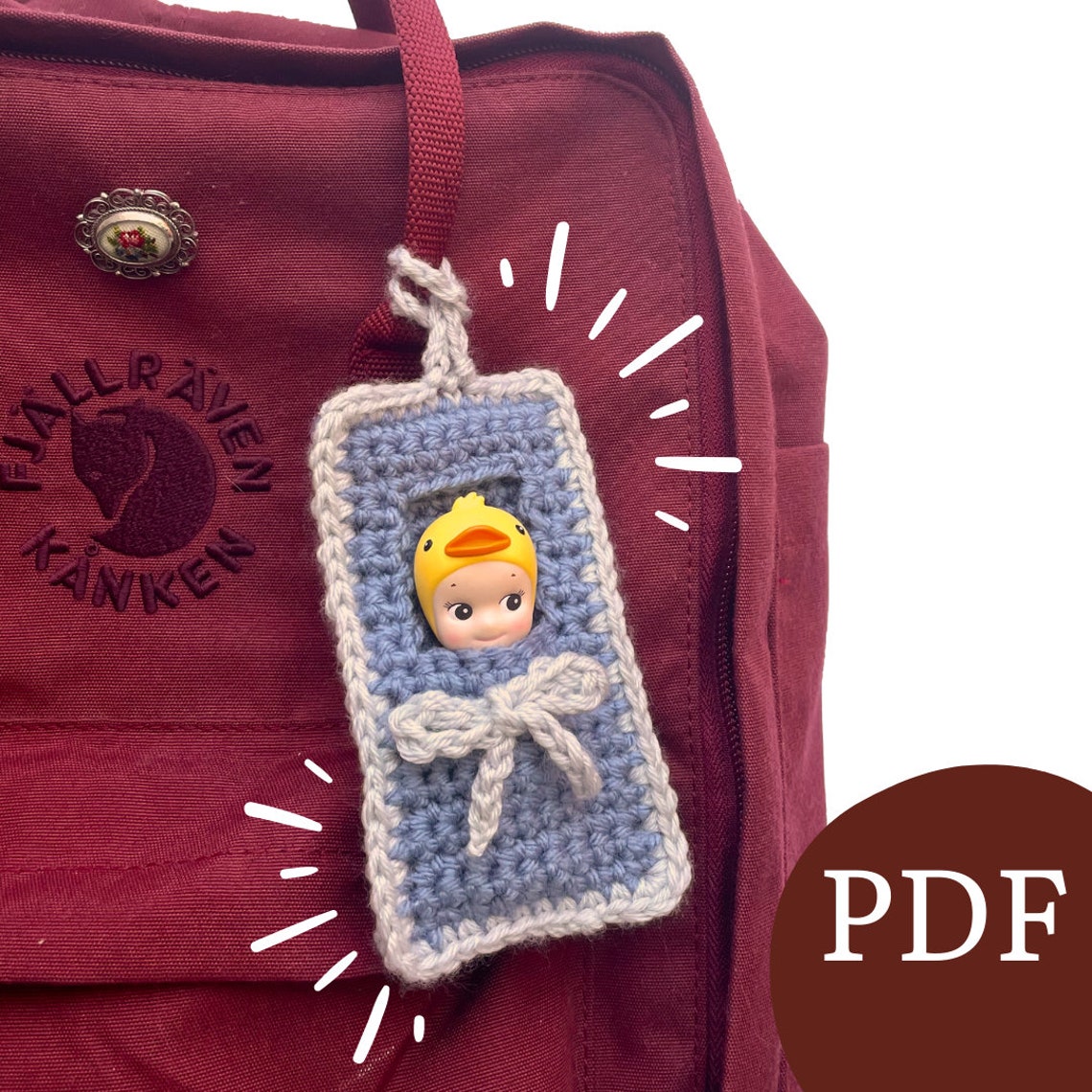 Sonny Angel Bag Charm Crochet Pattern - Etsy