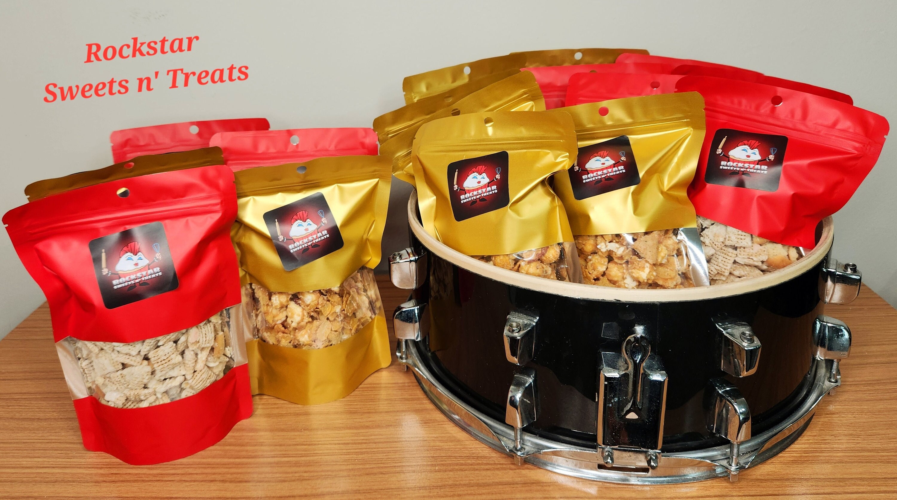 Rockstar Snack Mix! (4 Bags) - Etsy