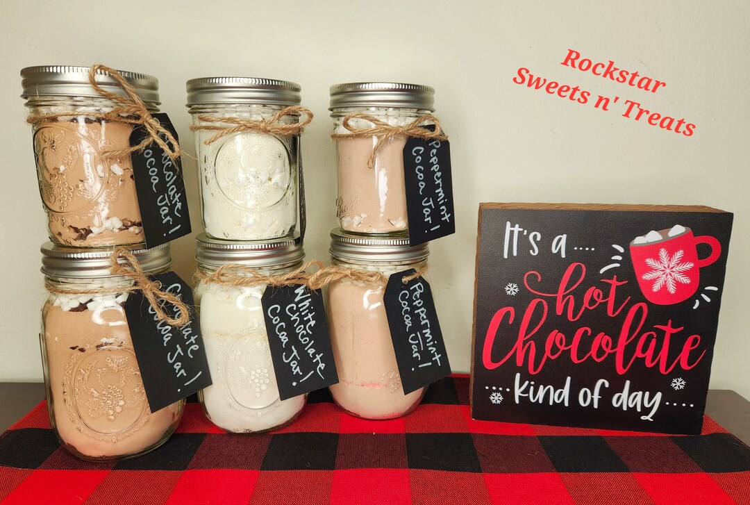 Homemade Hot Cocoa Mix Jars! - Etsy