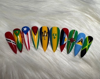 Puerto Rico Nails - Etsy