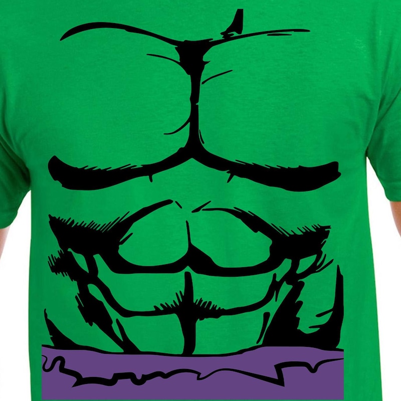 The Hulk Muscles Shirt - Etsy