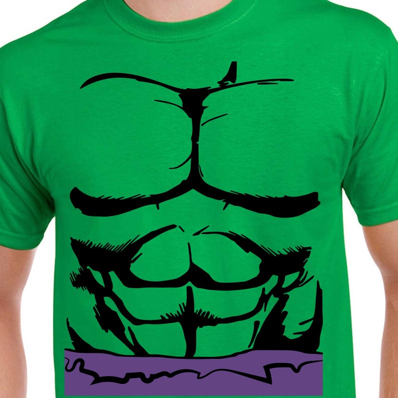 The Hulk Costume Shirt Digital Cut Files - Design - Cricut - SVG ...