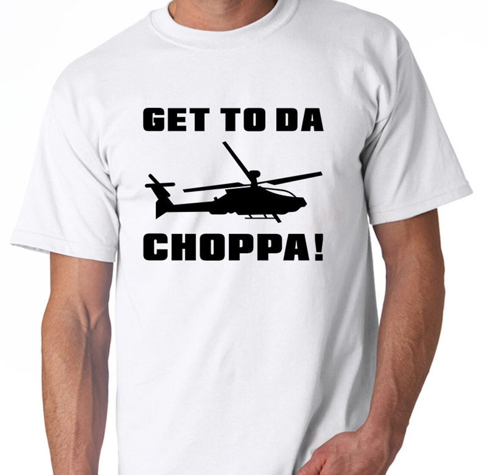 Get to Da Choppa Digital Cut Files - Design - Cricut - SVG - Silhouette ...