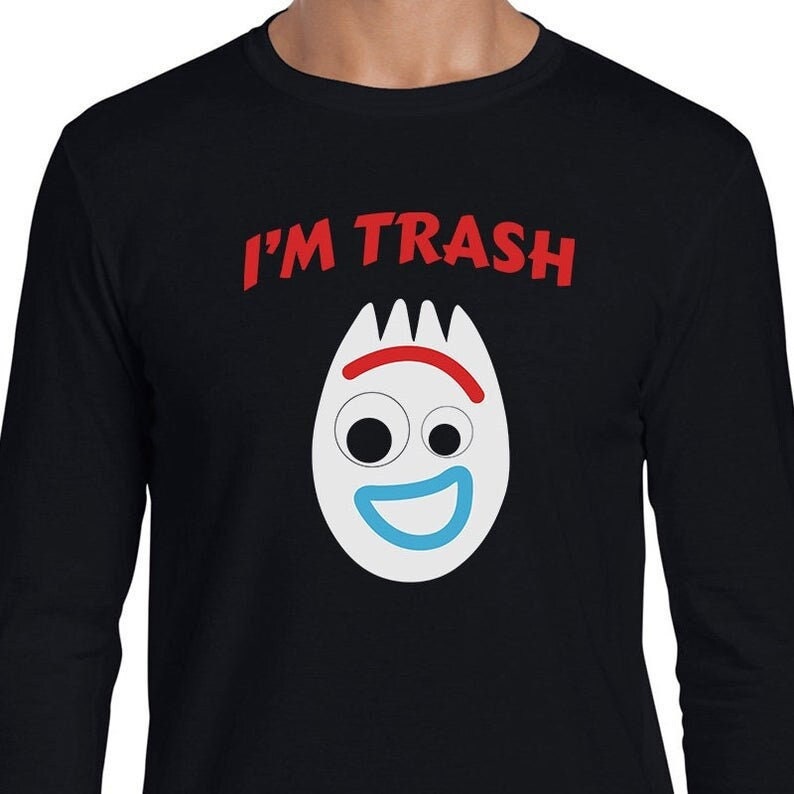 Forky I'm Trash Digital Cut Files Design Cricut SVG Silhouette Cameo ...