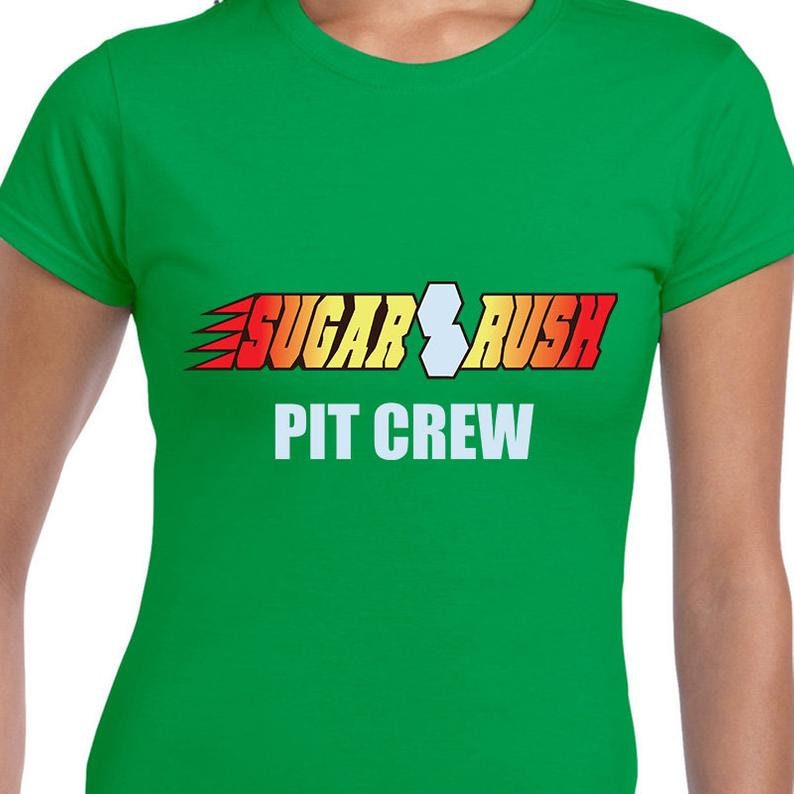 Sugar Rush Pit Crew Vanellope Digital Cut Files Design - Etsy