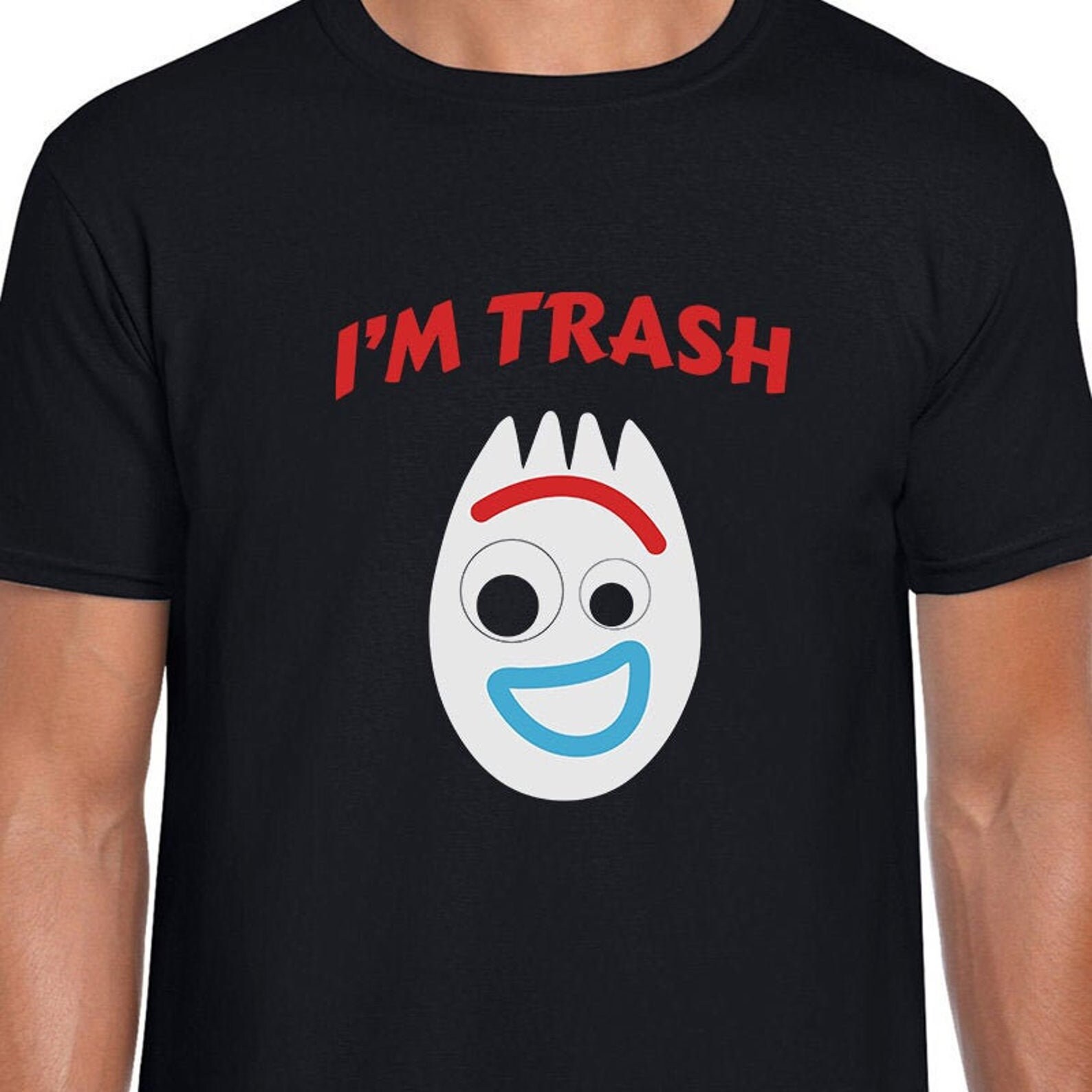 Forky I'm Trash Digital Cut Files Design Cricut SVG - Etsy