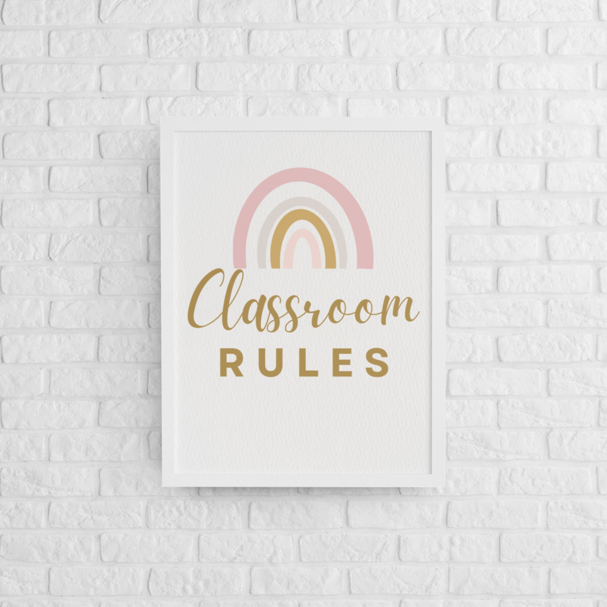 Classroom Rules Posters Classroom Management Posters - Etsy