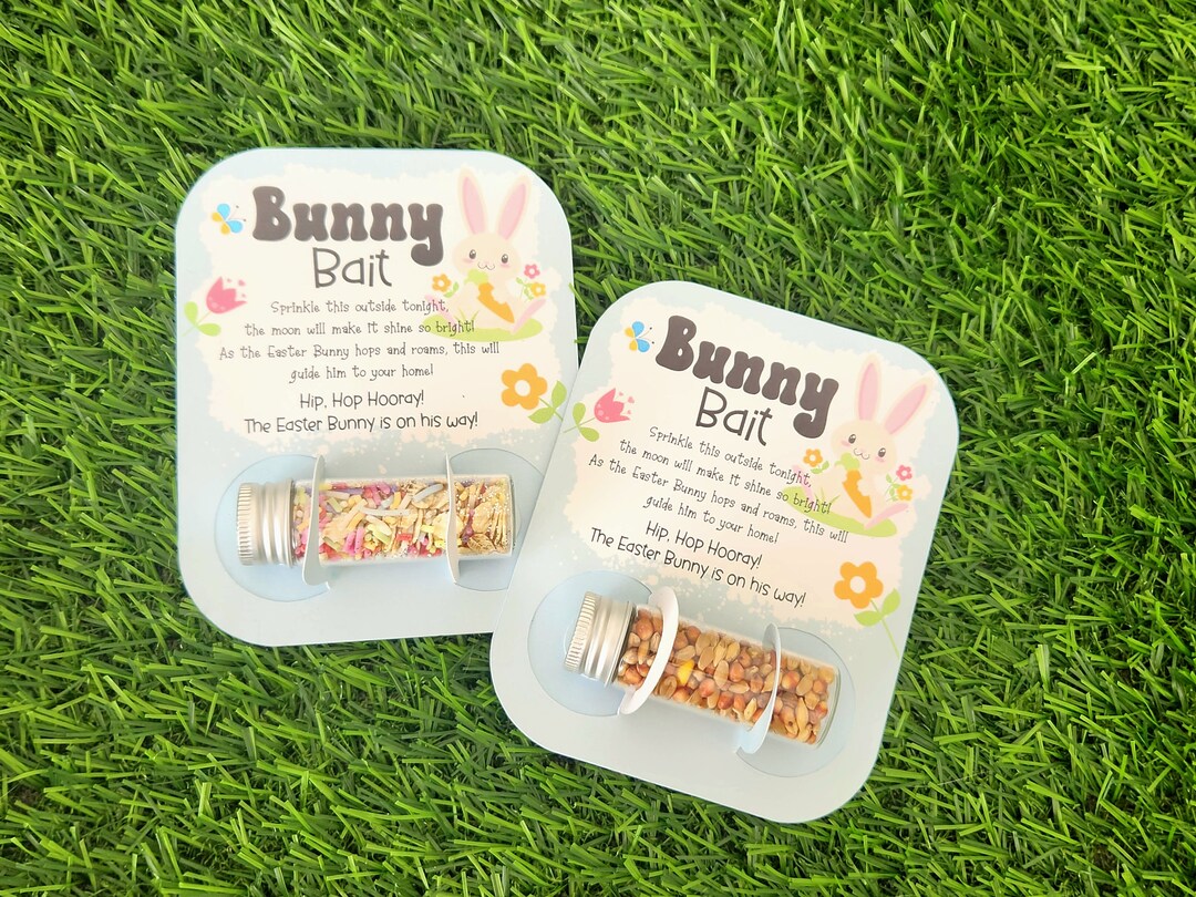 Easter Bunny Food Bunny Bait Bunny Food Gift for Kids Easter Easter ...