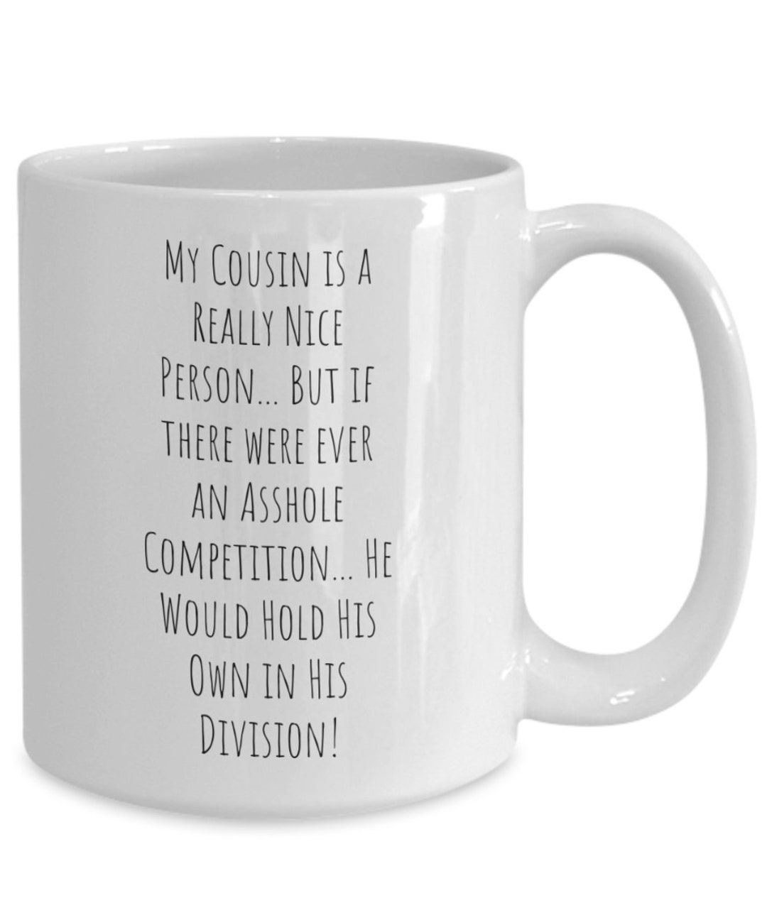 Cousin Mug, Funny Cousin Mug, Cousin Gifts, Cousin Cup, Cousin Presents ...