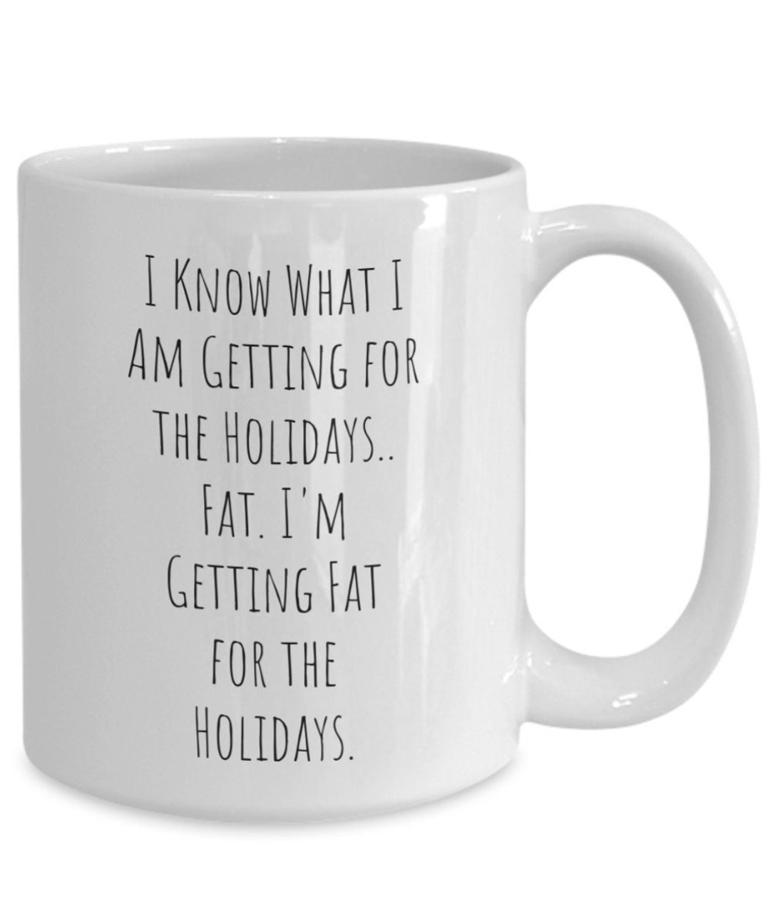 Weight Lose Coffee Mug, Funny Diet Coffee Cup, Gift for Holiday Eater ...
