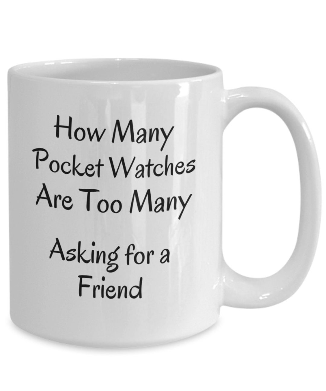 Pocket Watch Mug, Funny Watch Collector Coffee Cup, Gift for Horologist ...