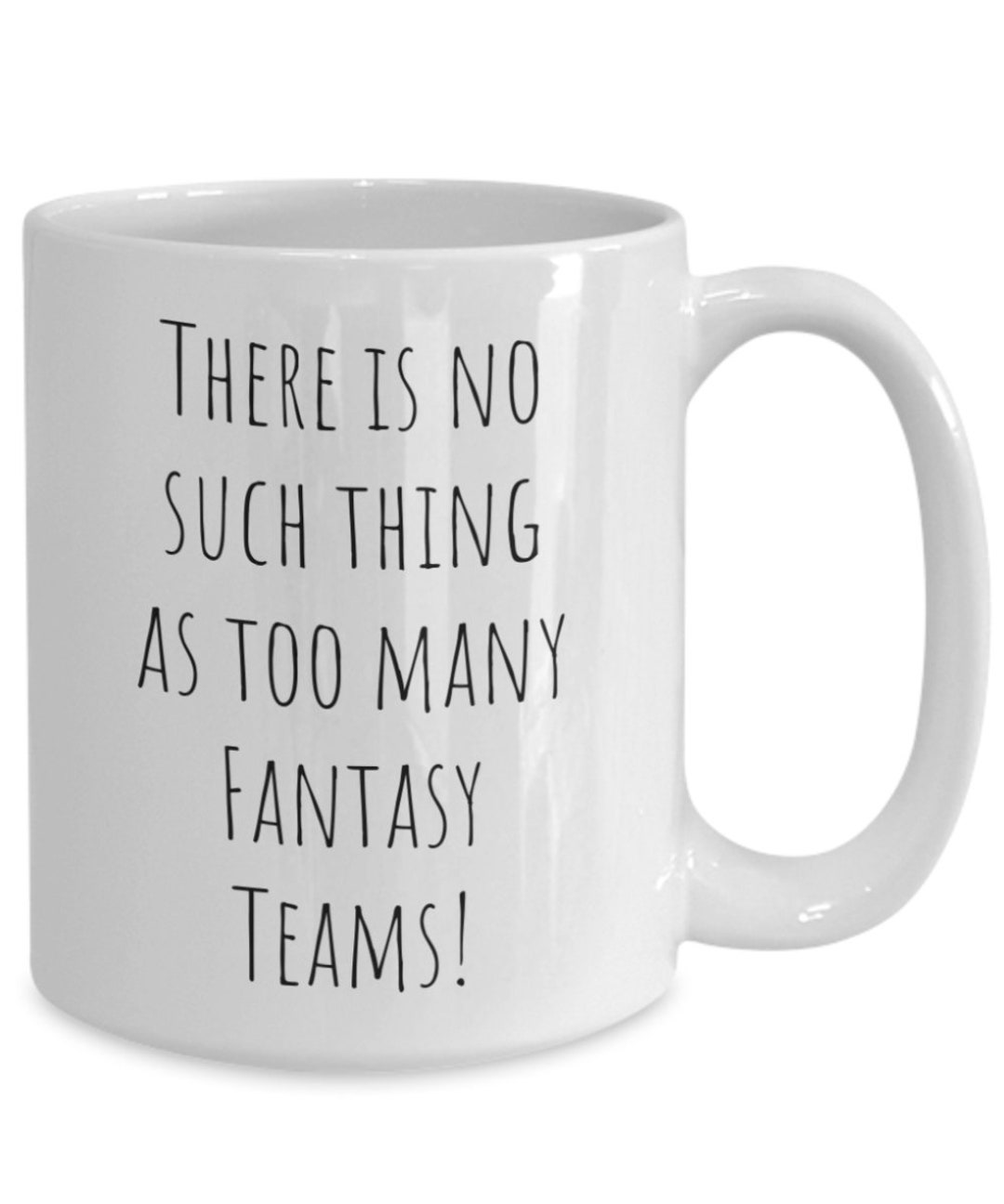 Fantasy Team Mug, Funny Fantasy Teams Cup, Sports, Great Dad Gift ...