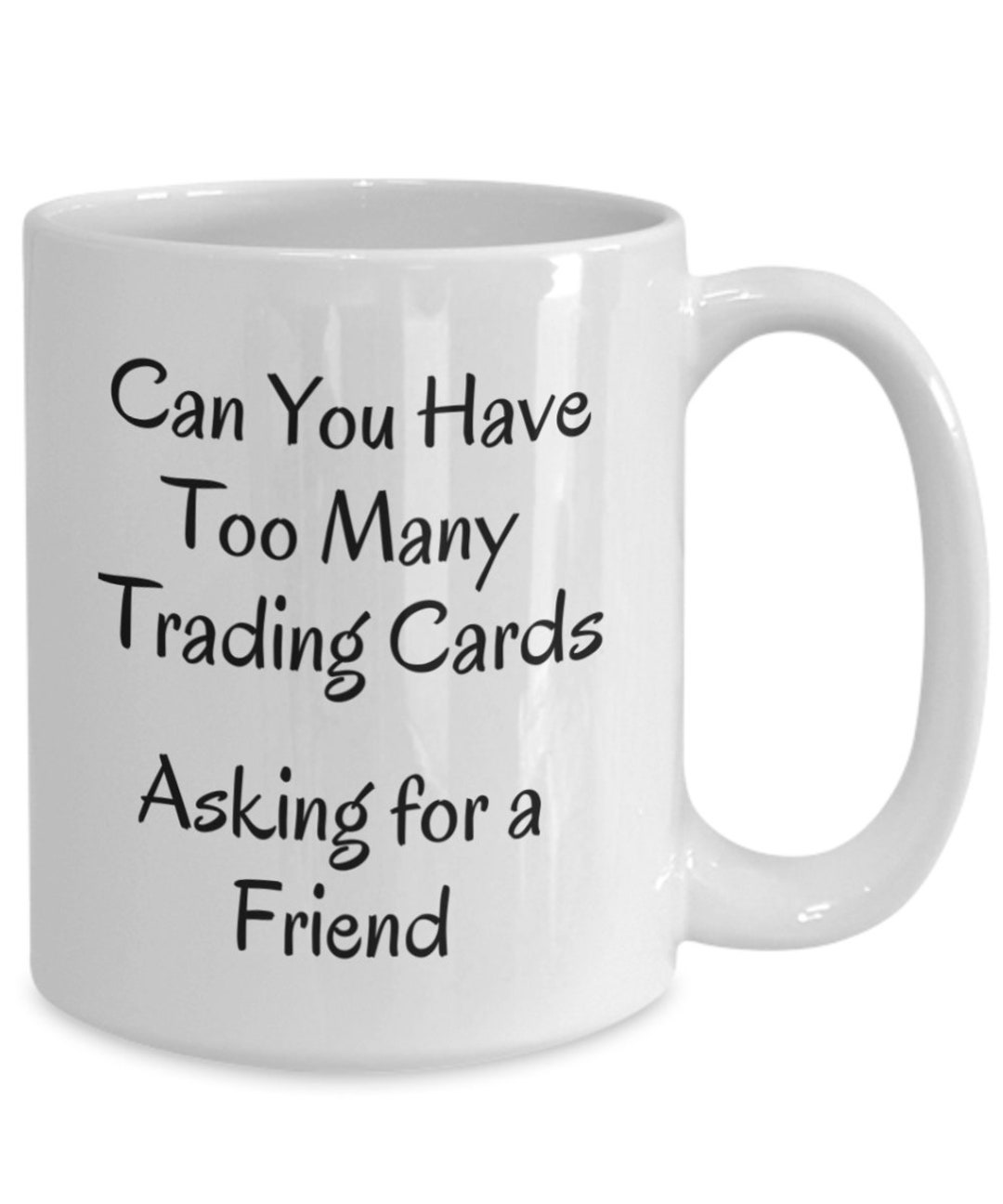 Trading Cards Mug, Funny Trading Cards Coffee Cup, Gift for Cards Lover ...