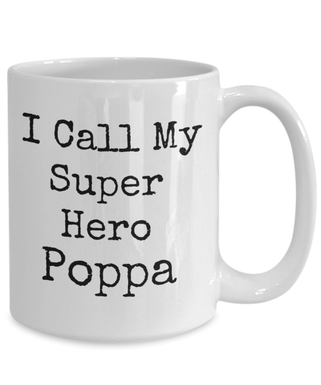 Poppa Mug, Funny Poppa Coffee Cup, Present From Grand Children, Gift ...