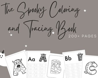 Tracing Booklet - Etsy