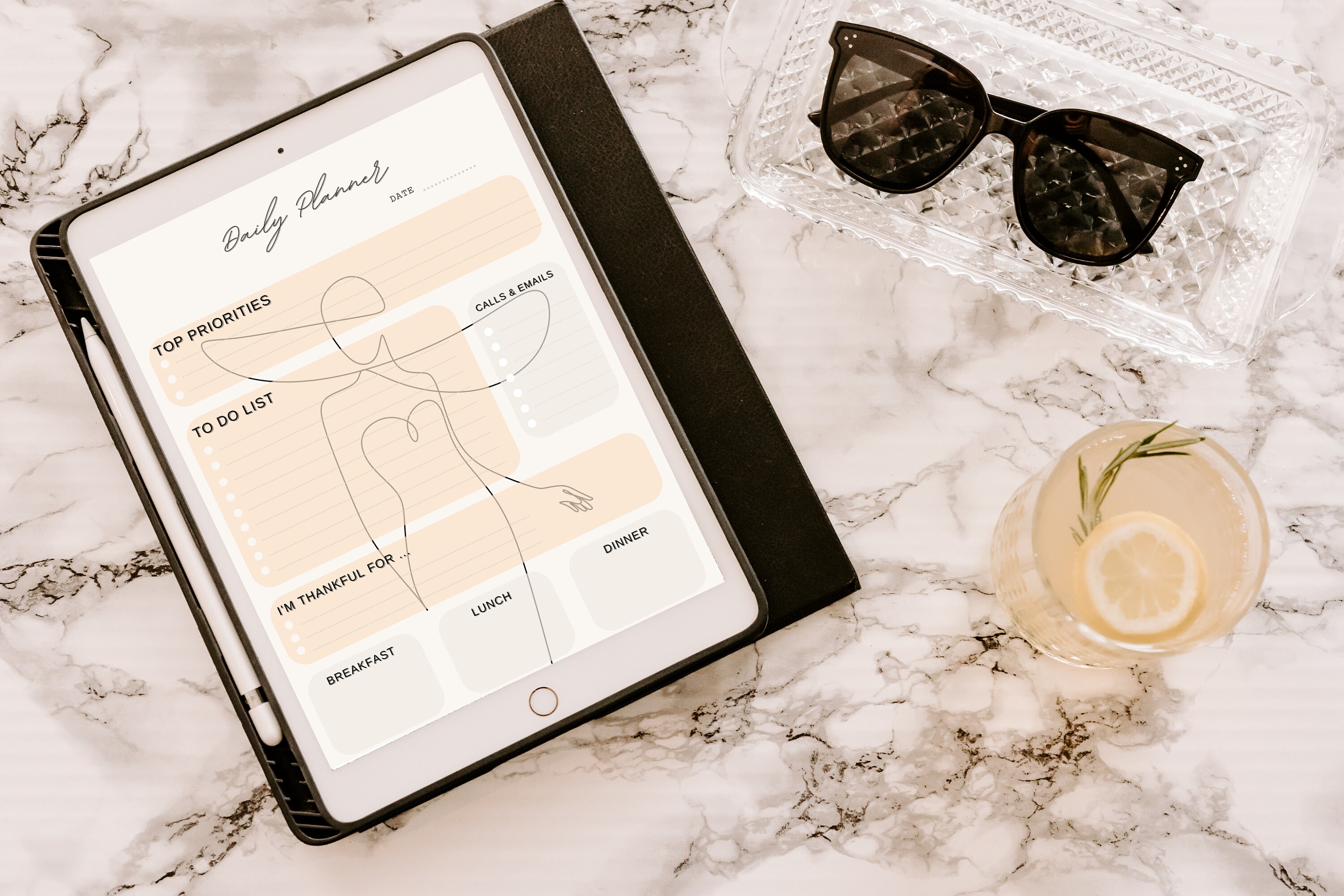 Digital Planner, Printable Planner, Single Page Planner, Digital to Do ...