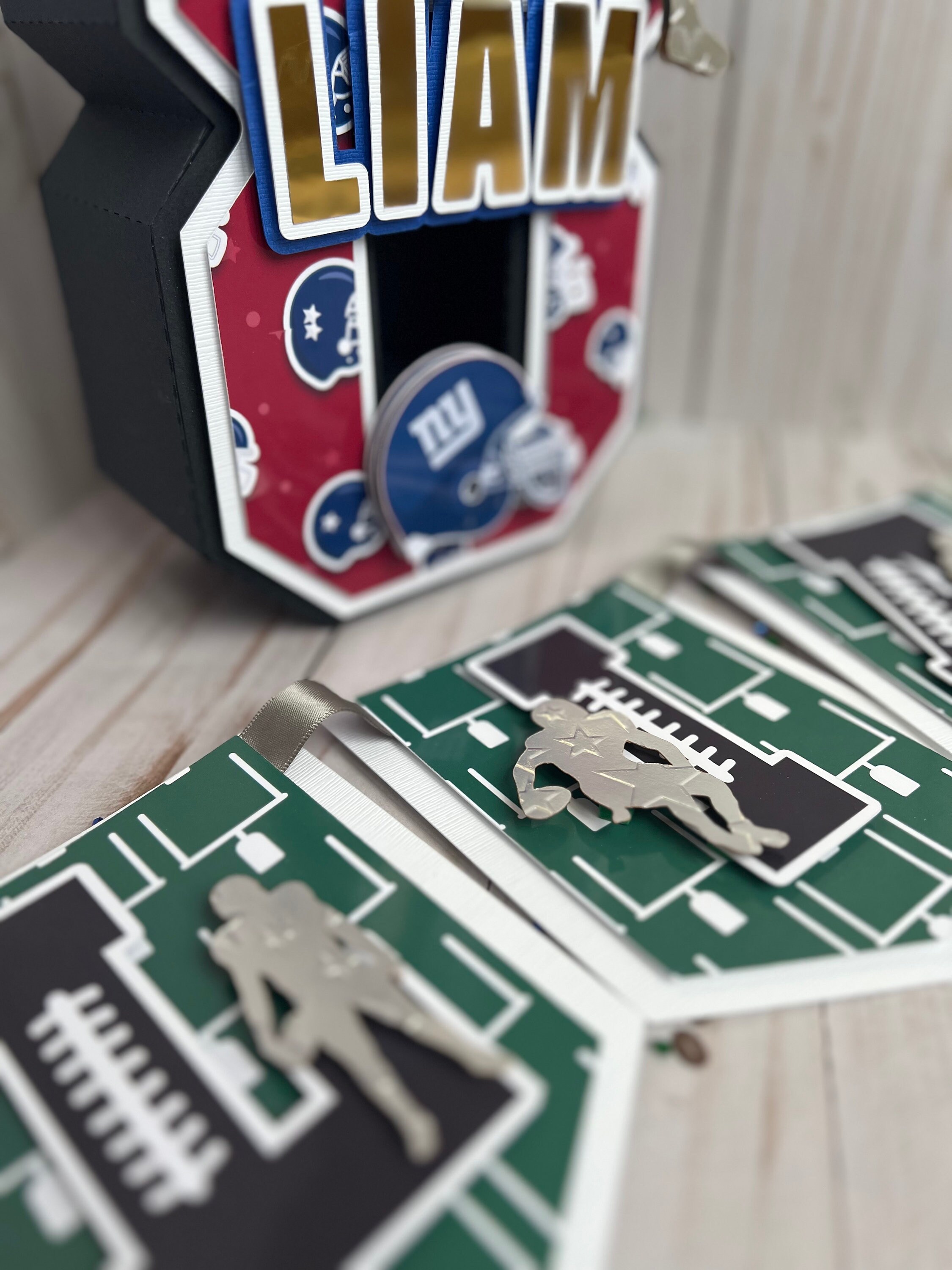 Name Football Banner Personalized Football Banner Football Party ...