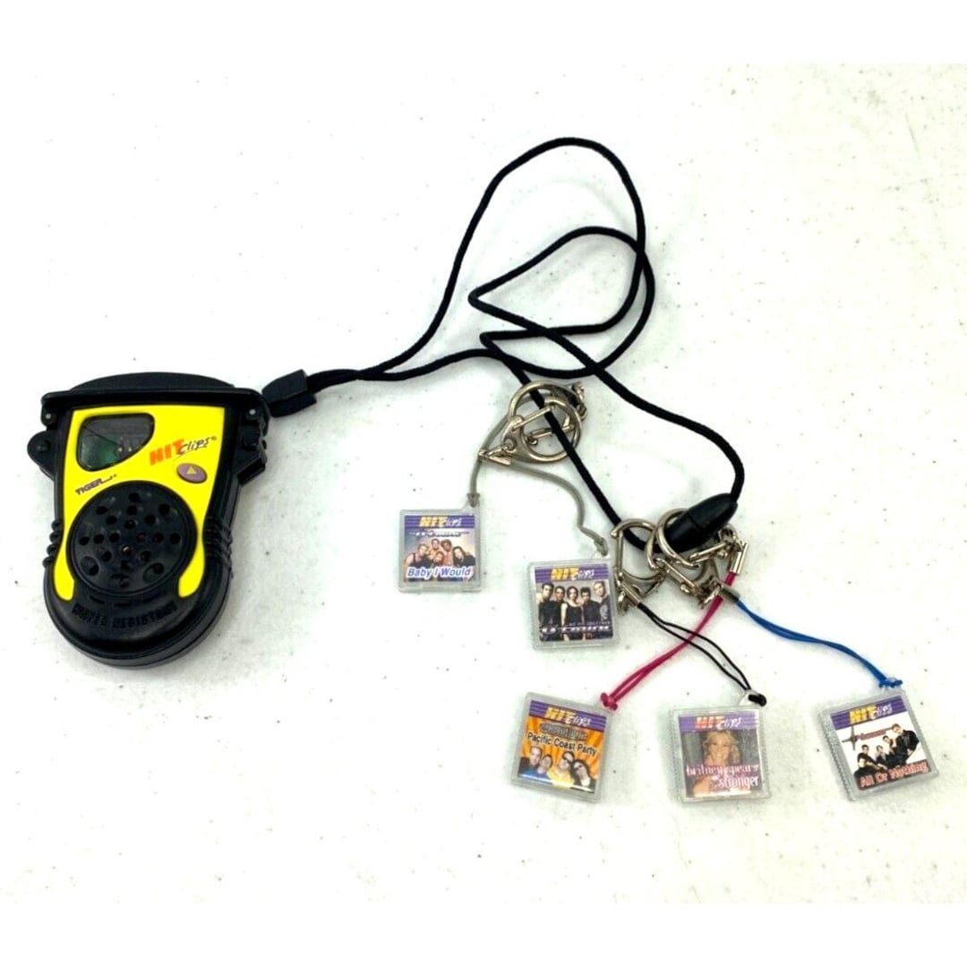 Vtg Tiger Electronics Hit Clips Player W Lot of 5 O Town Britney Spears 2002 - Etsy