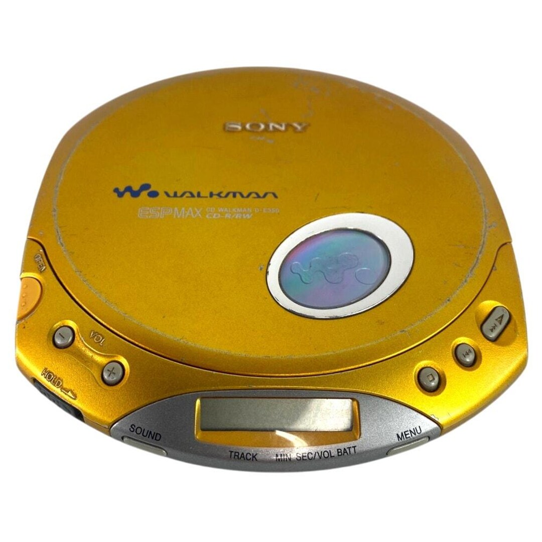 Vintage Sony Walkman ESP MAX Gold Portable CD Player D-E350 Tested ...