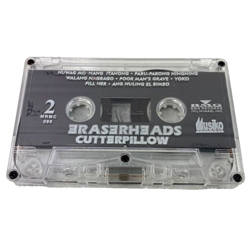 Vintage Eraserheads Cutterpillow Cassette Tape Only 1995 Phillipines ...
