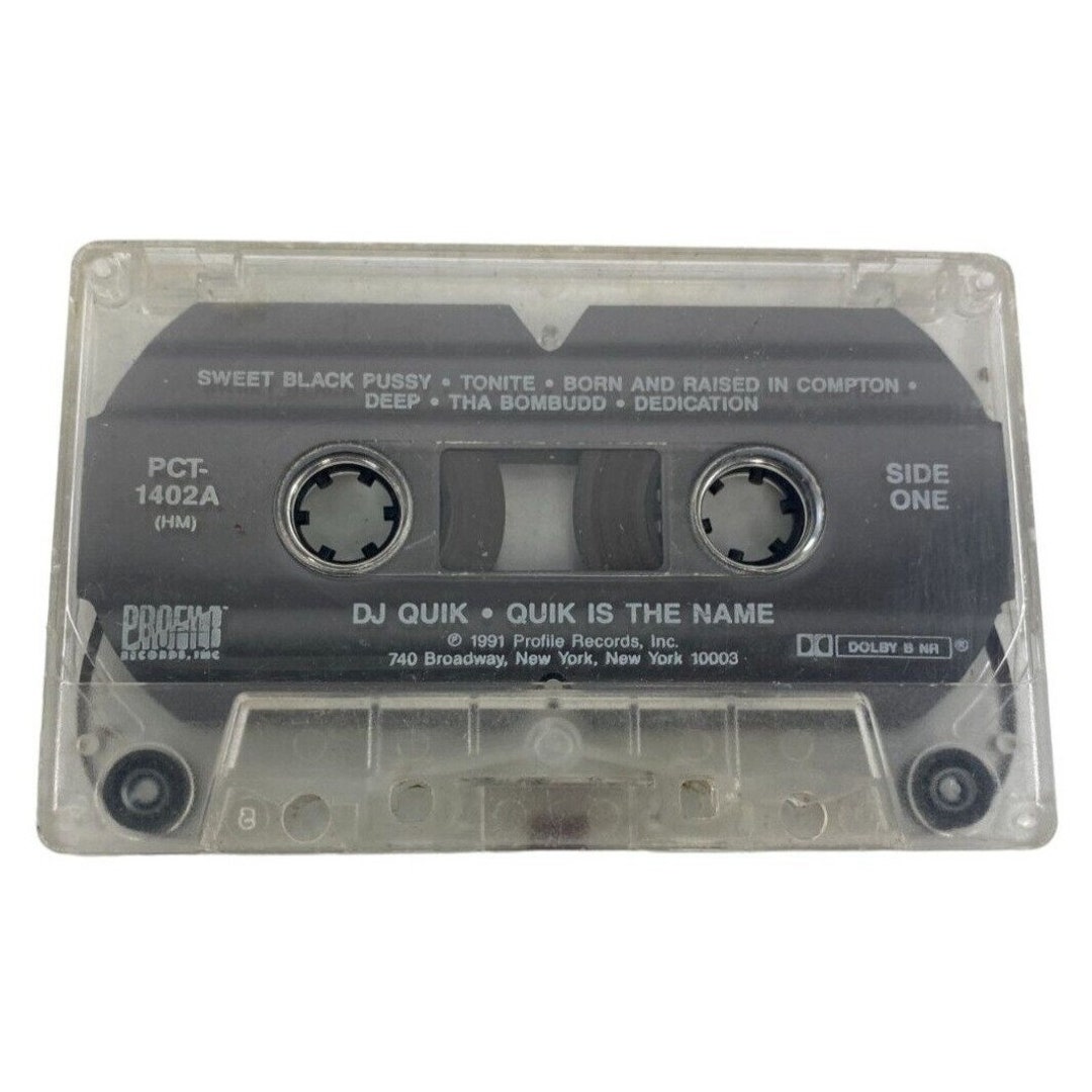 Vintage 1991 DJ Quik Quik is the Name Cassette Tape 90s Rap Hip Hop ...