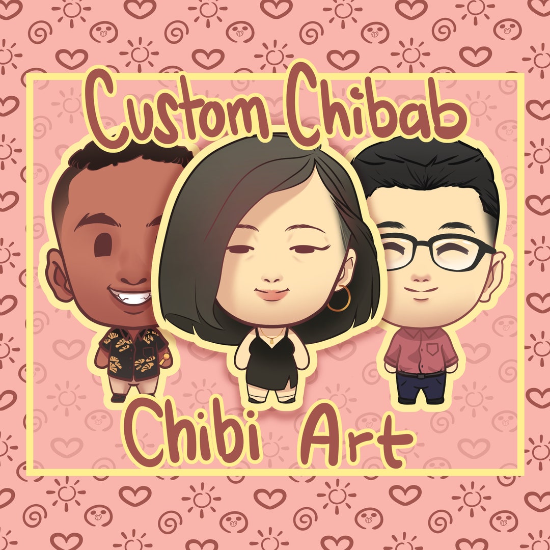 Custom Chibab - Personalized Chibi Art of You! - Etsy