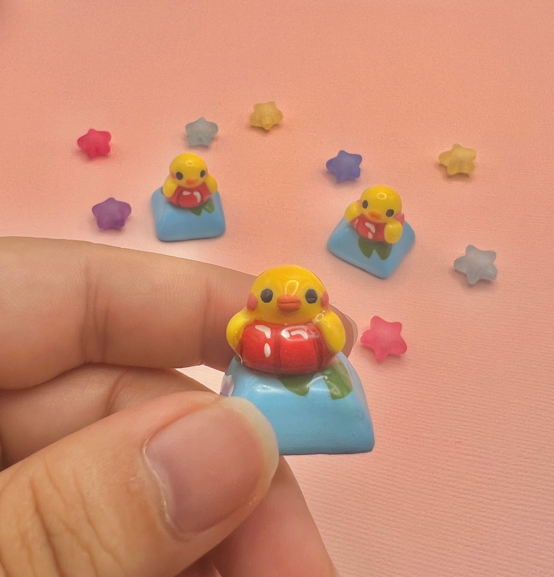 Cute Ducky Keycap - Etsy