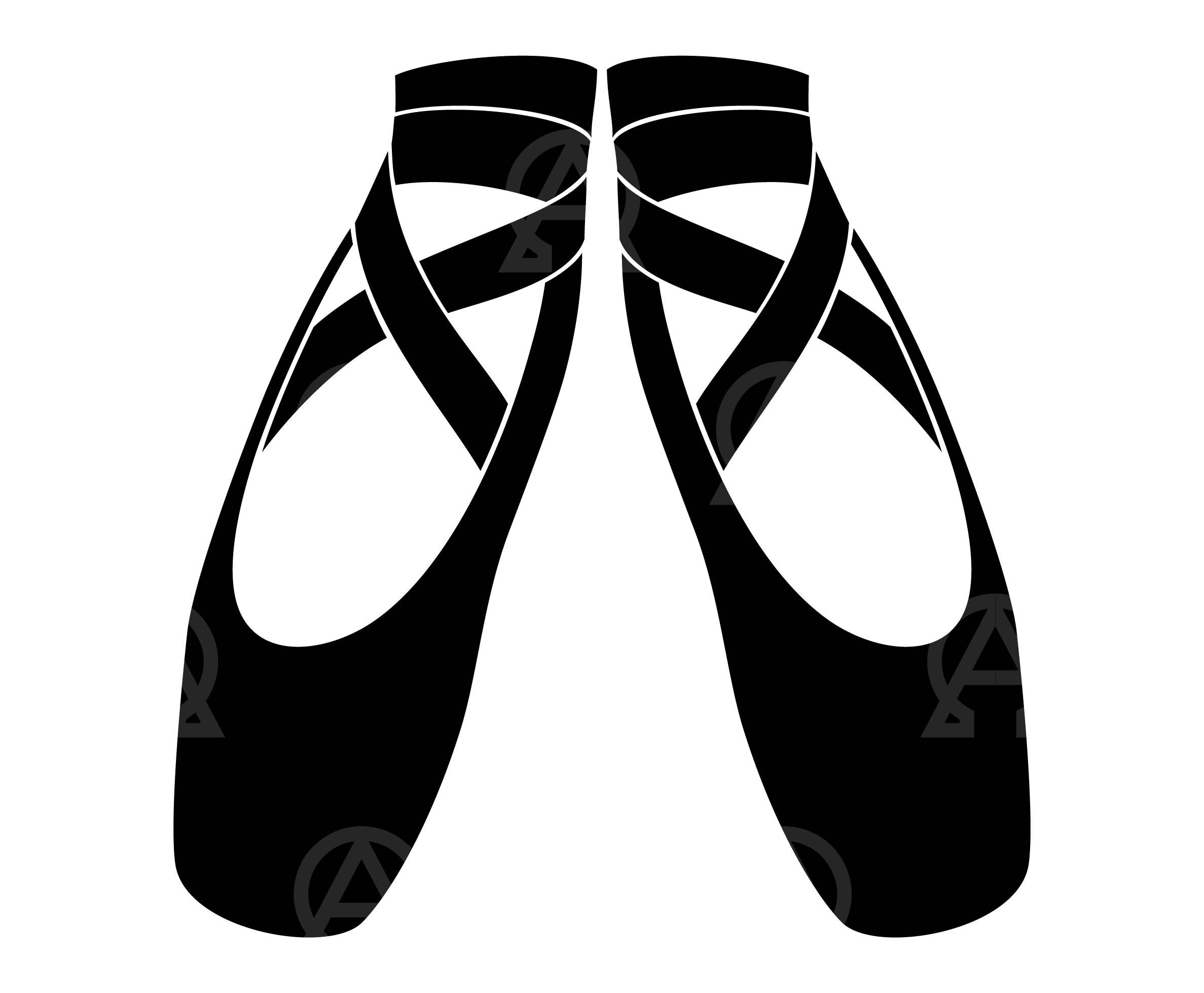 Ballet Slippers Svg, Ballet Slippers Cut File,ballet Svg, Dancer Svg ...