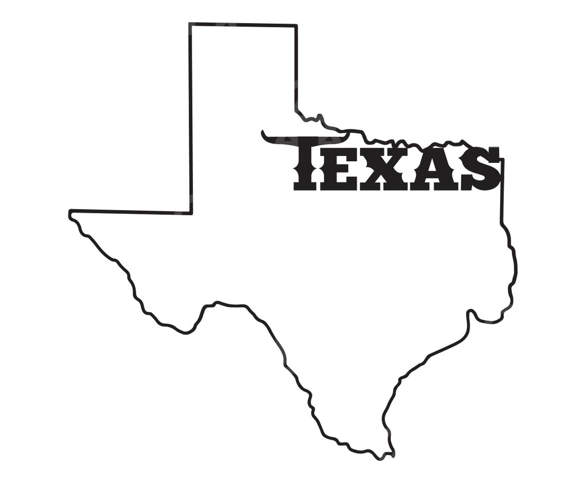 Texas Outline Svg,texas Cut Files,texas Cursive Svg,united States of ...