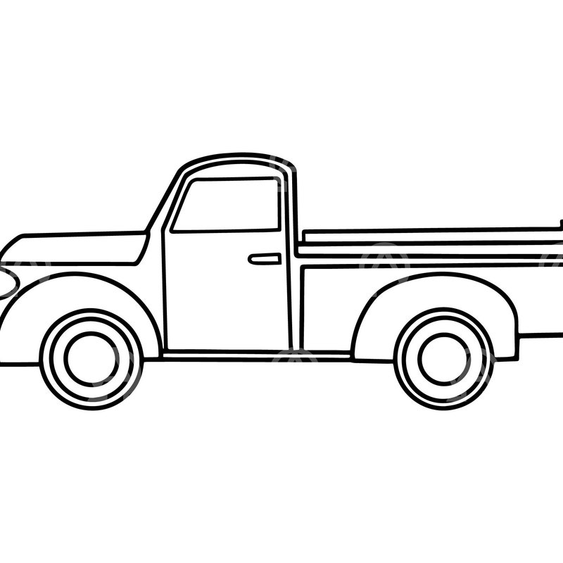 Svg Pick up Trucks - Etsy