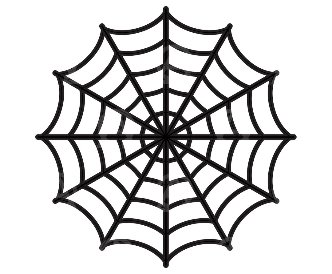 Spider Web Svg,spider Web Cut File, Halloween Svg, Halloween Cut File ...