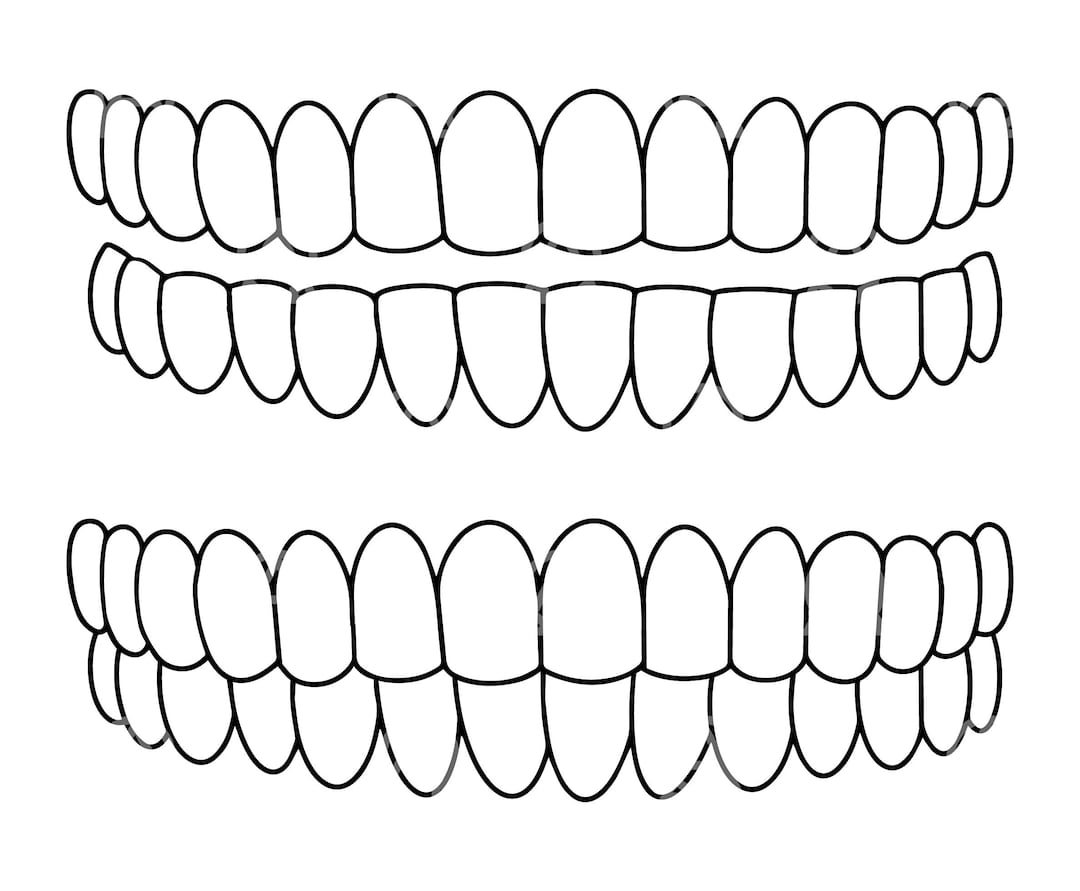 Teeth Svg, Teeth Cut File, Tooth Svg, Smiling Svg, Dentist Svg, Dental ...