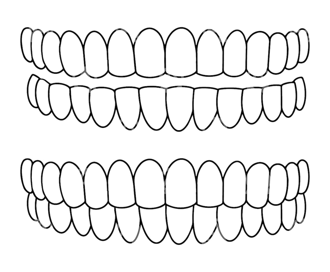 Teeth Svg, Teeth Cut File, Tooth Svg, Smiling Svg, Dentist Svg, Dental ...