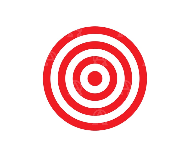 Target Svg, Target Cut File, Bullseye Svg, Target Practice Svg, Dart ...