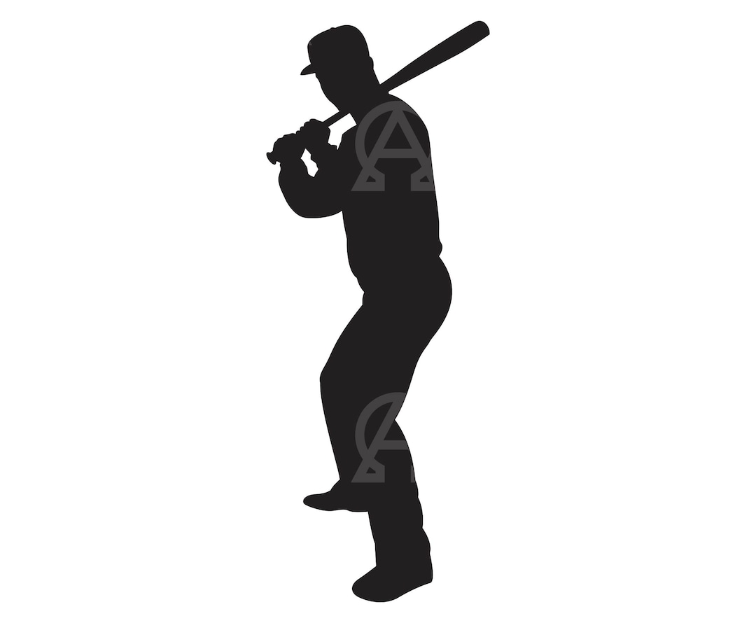 Baseball Player Svg, PNG, PDF, Baseball Cut File, Baseball Svg ...