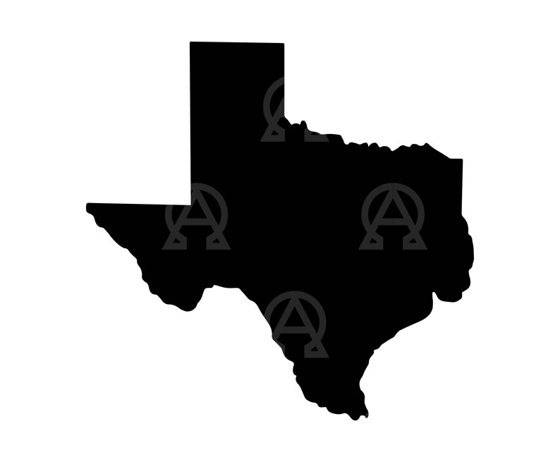 Texas Outline Svg,texas Cut File,texas Silhouette, Texas State, United ...