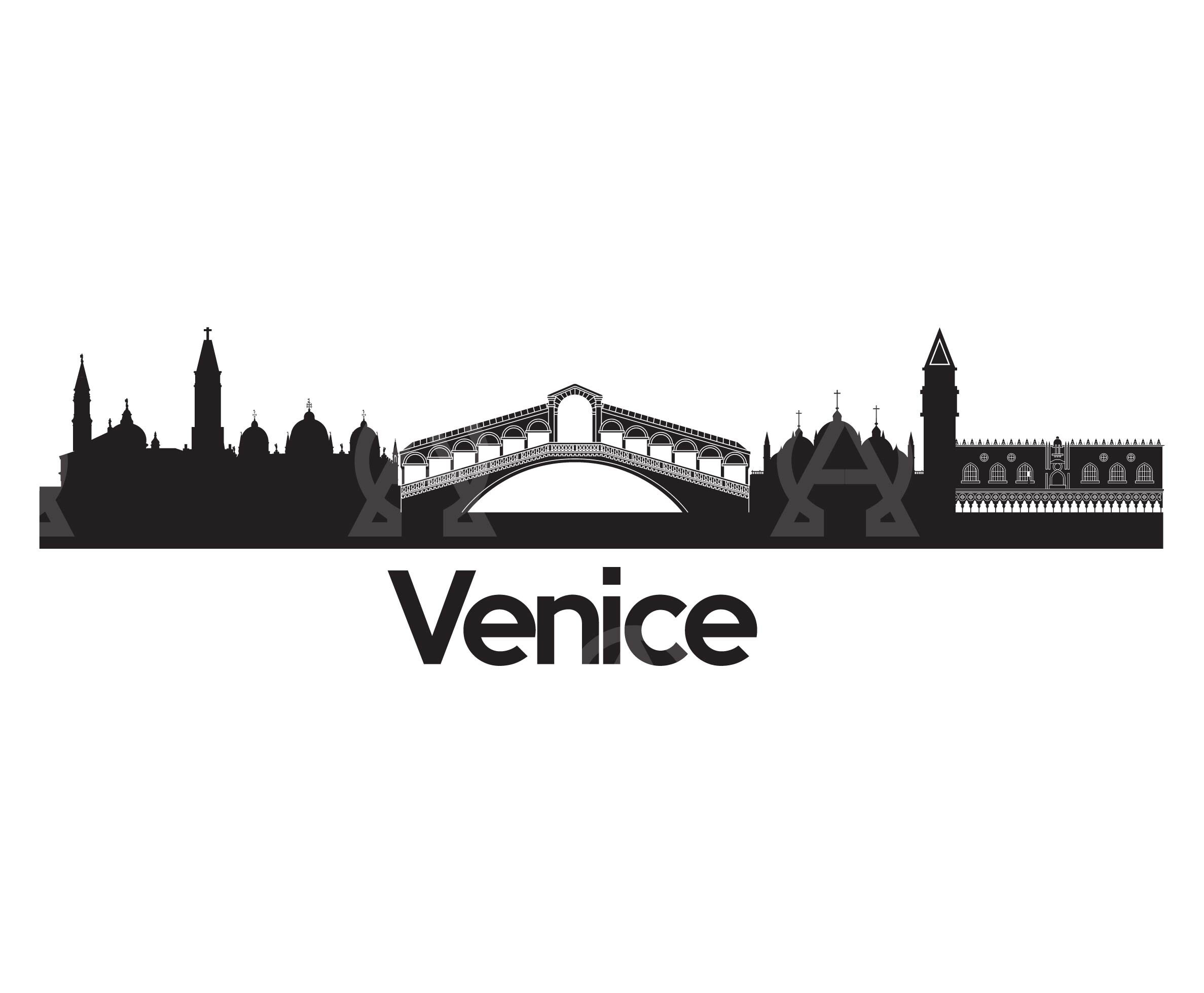 Venice Svg, Venice Cut File, Venice Skyline Svg, City Svg, Venice City ...