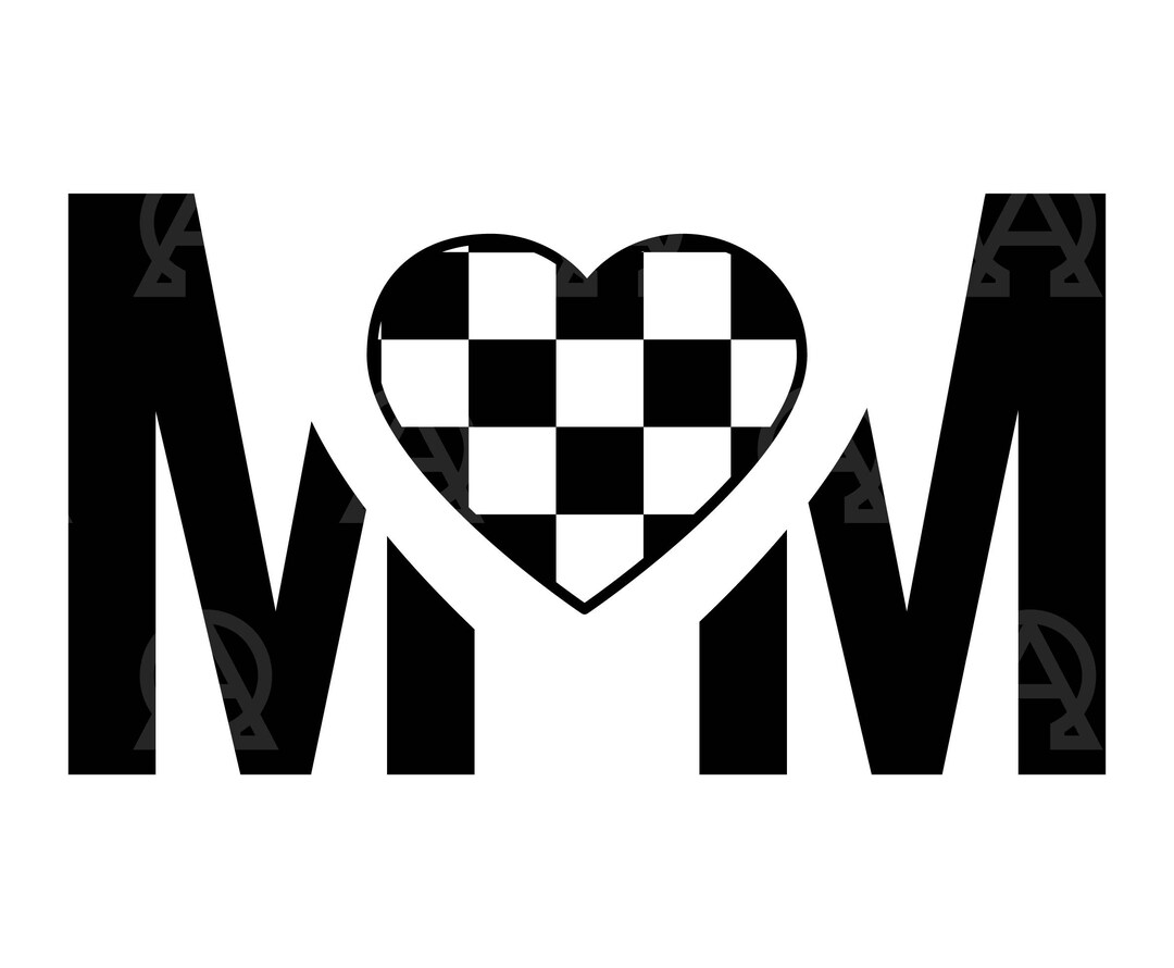 Checkered Retro Mom Svg, Checkered Retro Mom Cut File,mama Svg, Mothers ...